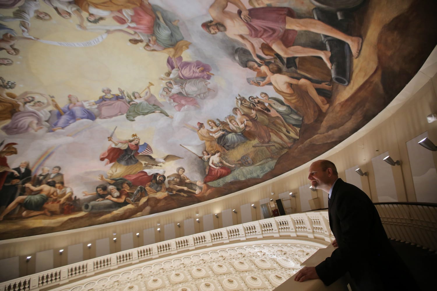 Capitol Rotunda Ceiling Painting