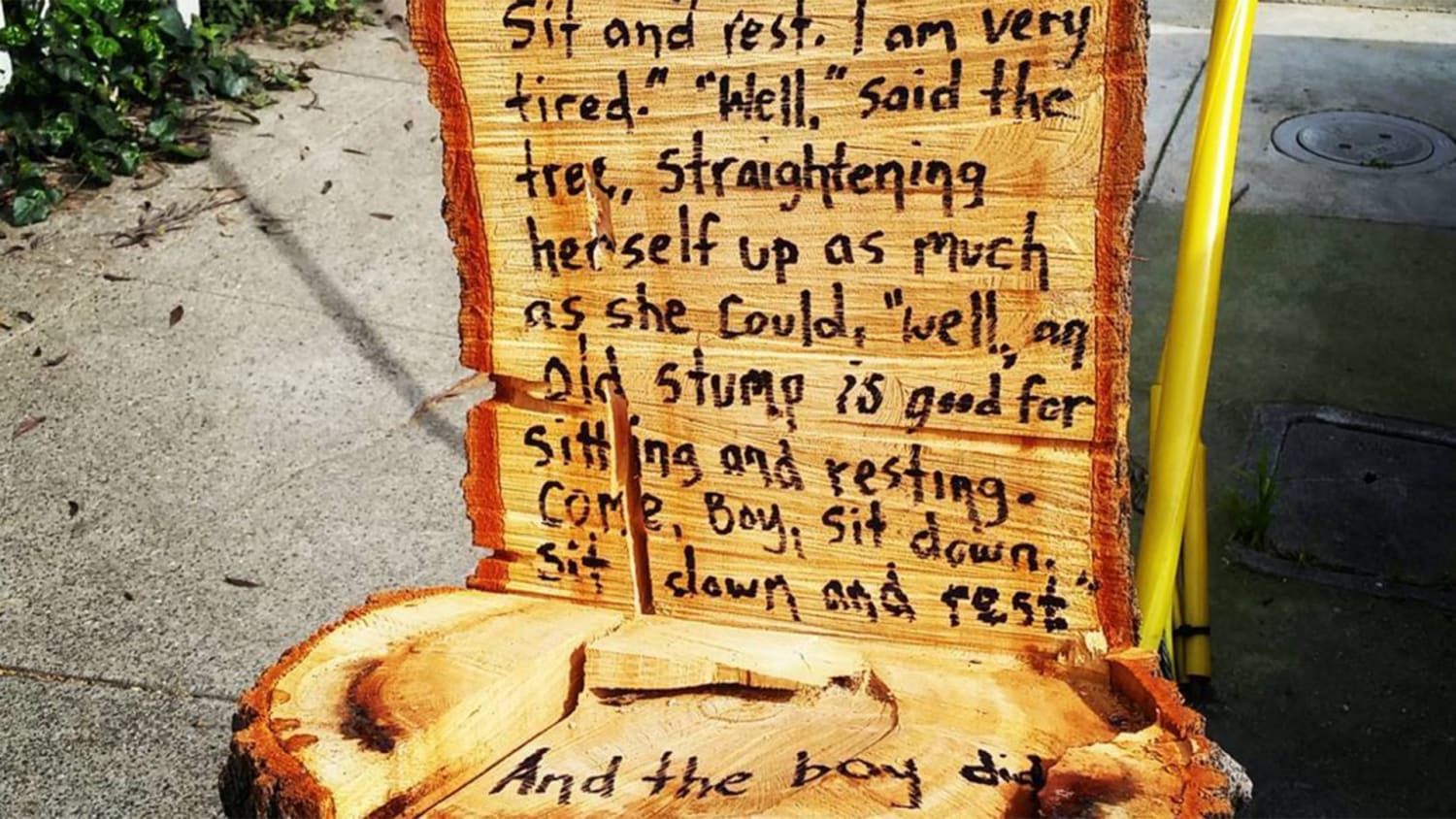 The Giving Tree Stump
