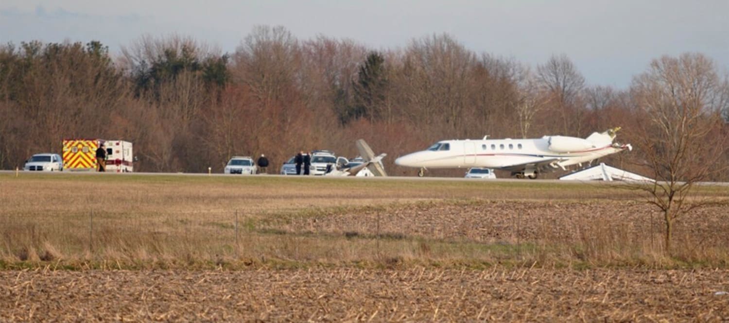 Indiana Plane Crash 2 Dead