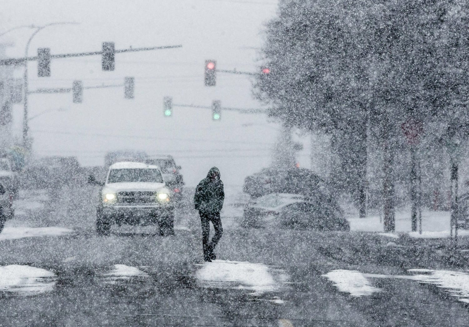 Winter Storm In The Northwest As Winter Storm Blankets Northwest, Is
