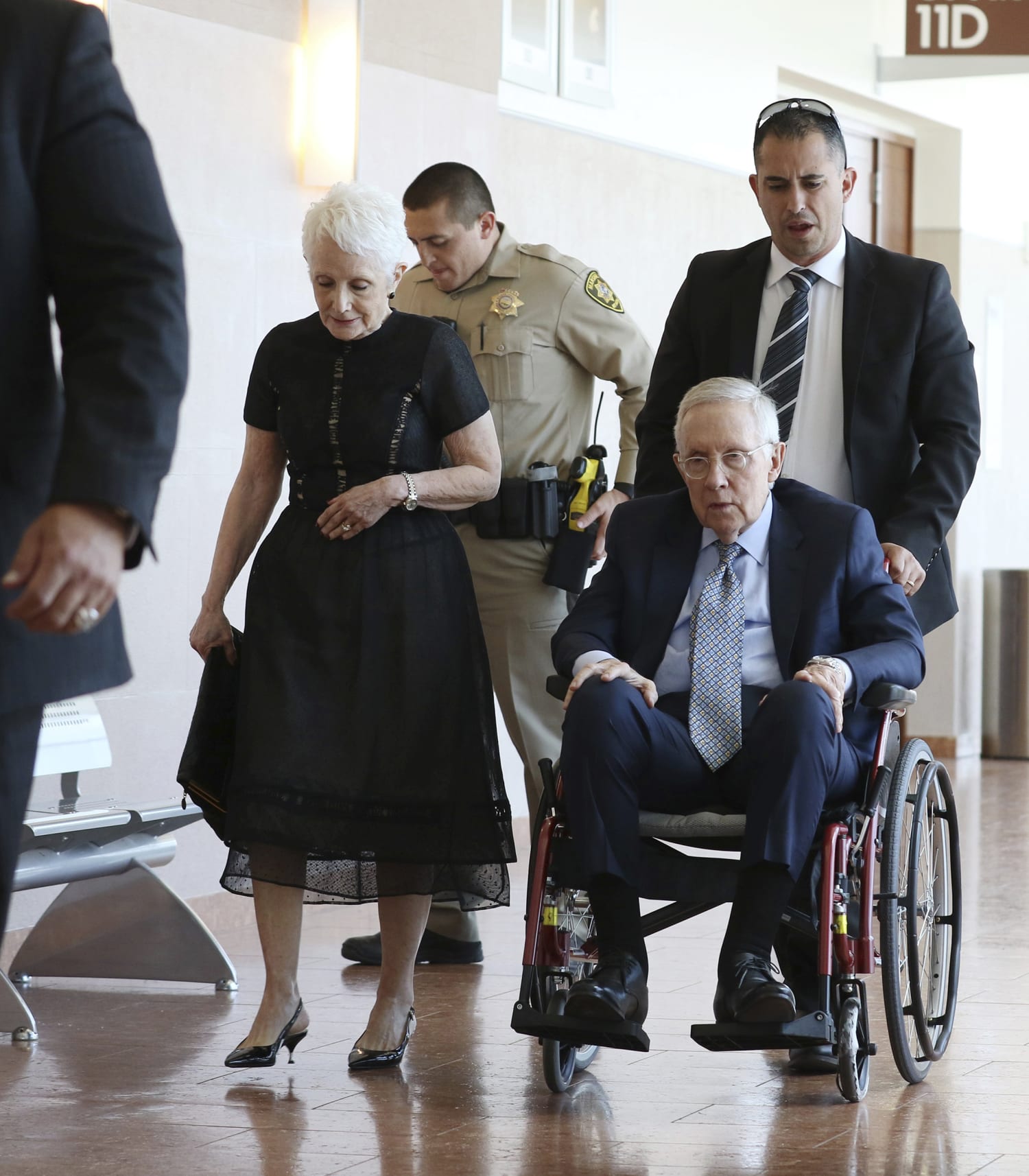 Harry Reid Bruised Eye And Black