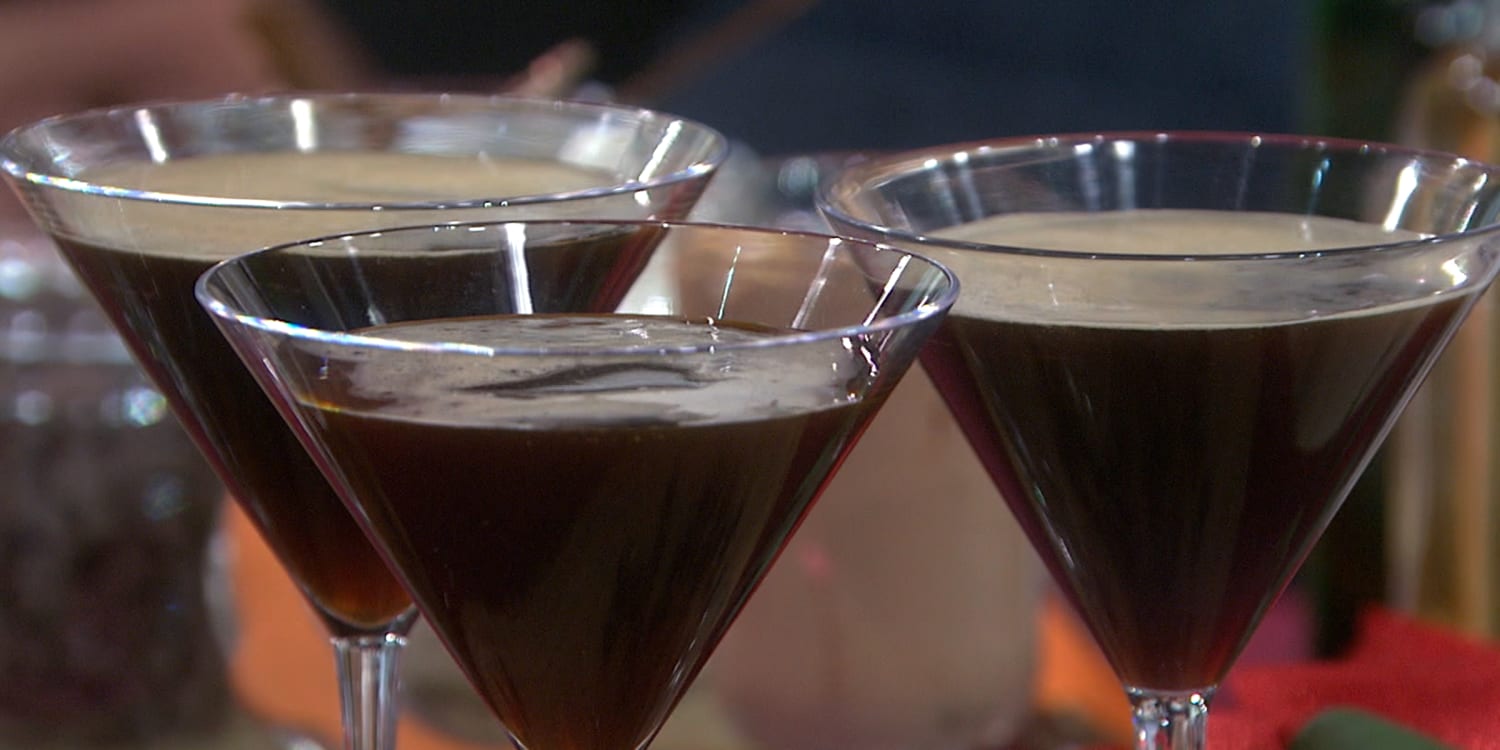 Clear Chocolate Martini