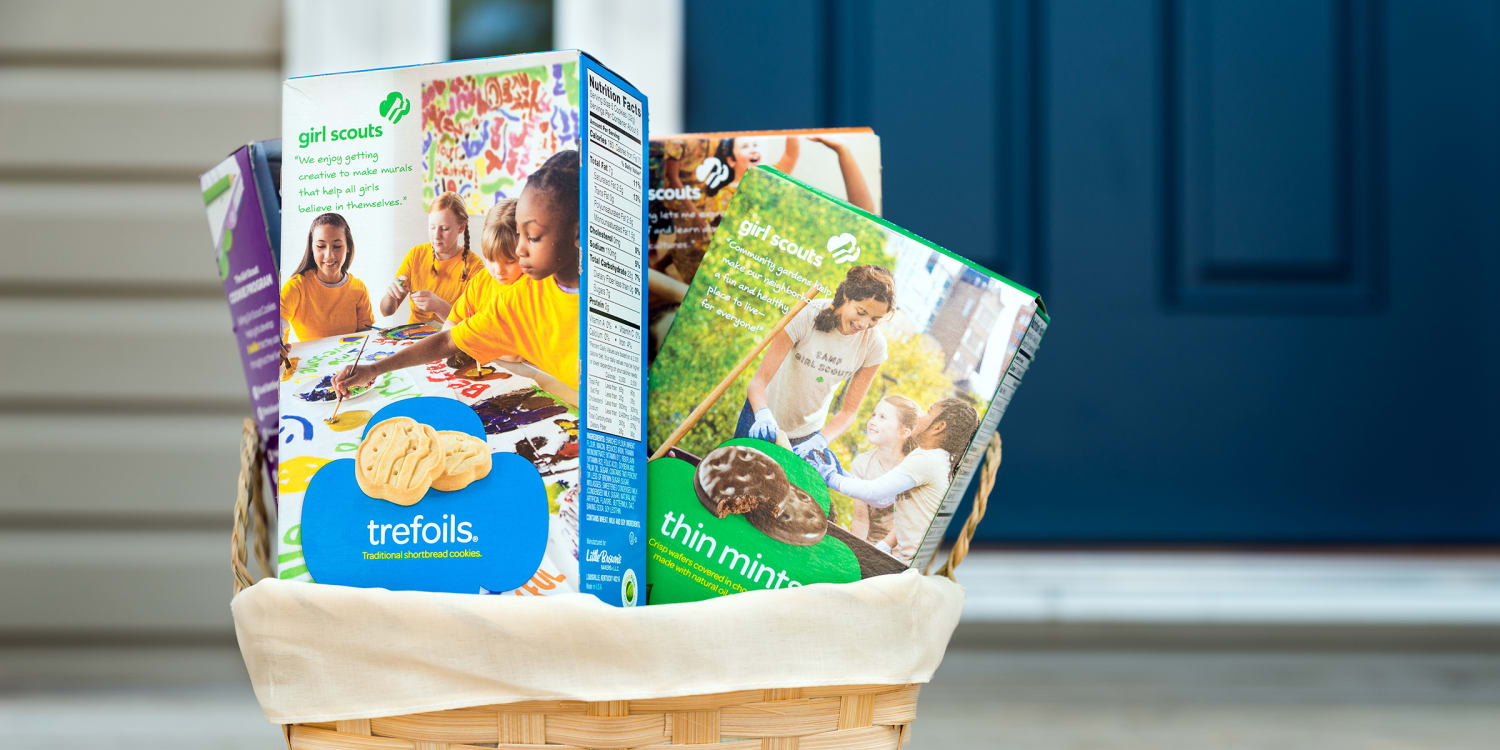 Girl Scout Cookies Box Cover