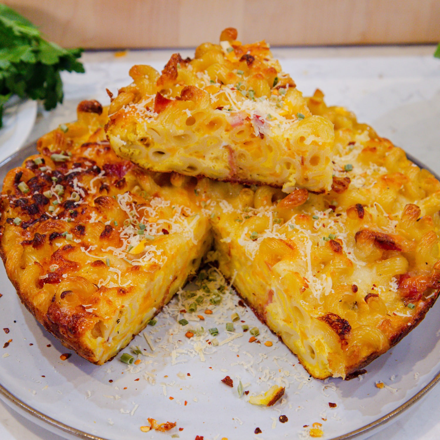 Italian Macaroni Pie