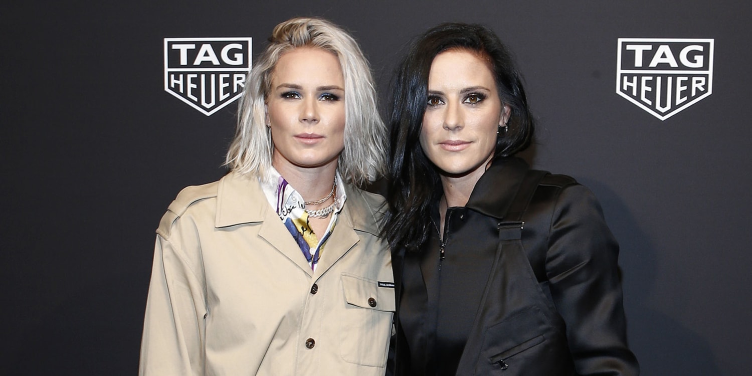 Ali Krieger And Ashlyn Harris