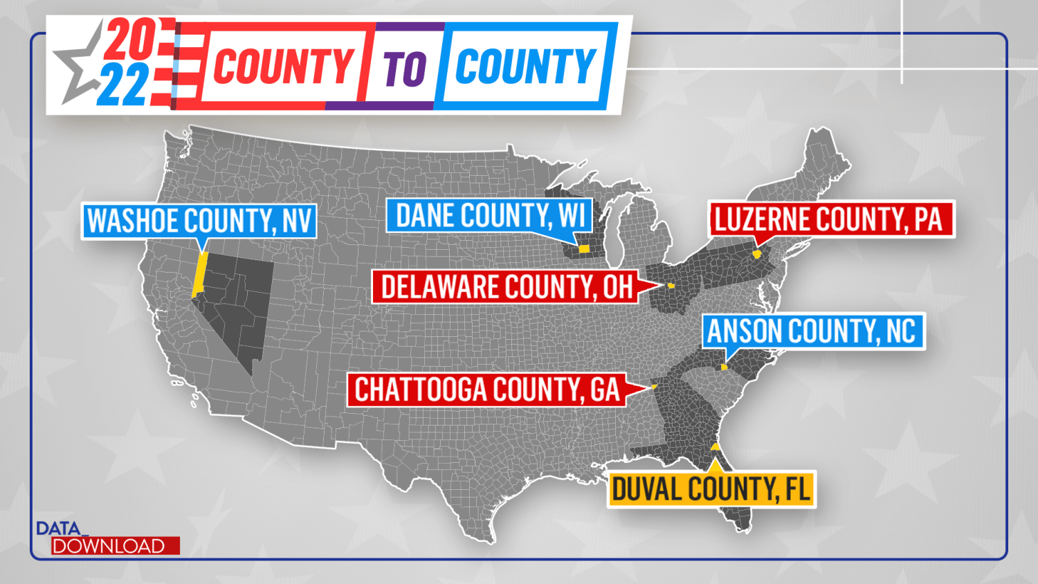 2022 Presidential Election Results By County