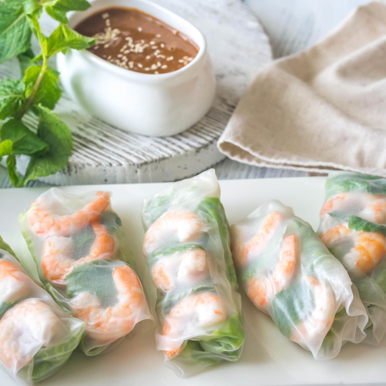 Transparent Spring Roll Pork & Shrimp Spring Roll Wei Chuan
