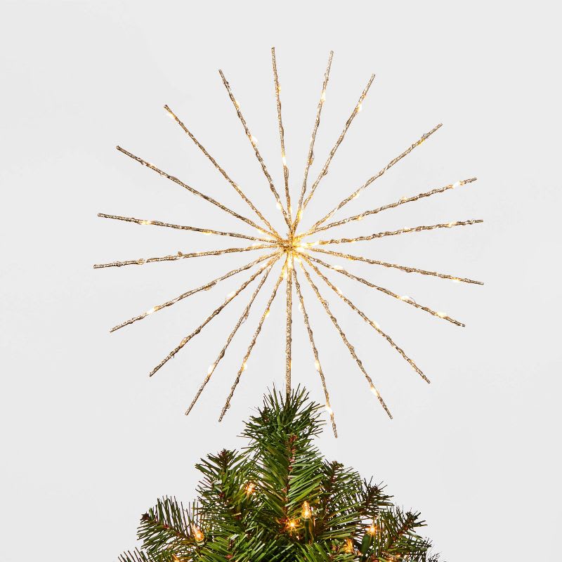 Light Up Star For Christmas Tree Christmas Tree Topper LED Lighted Star ...