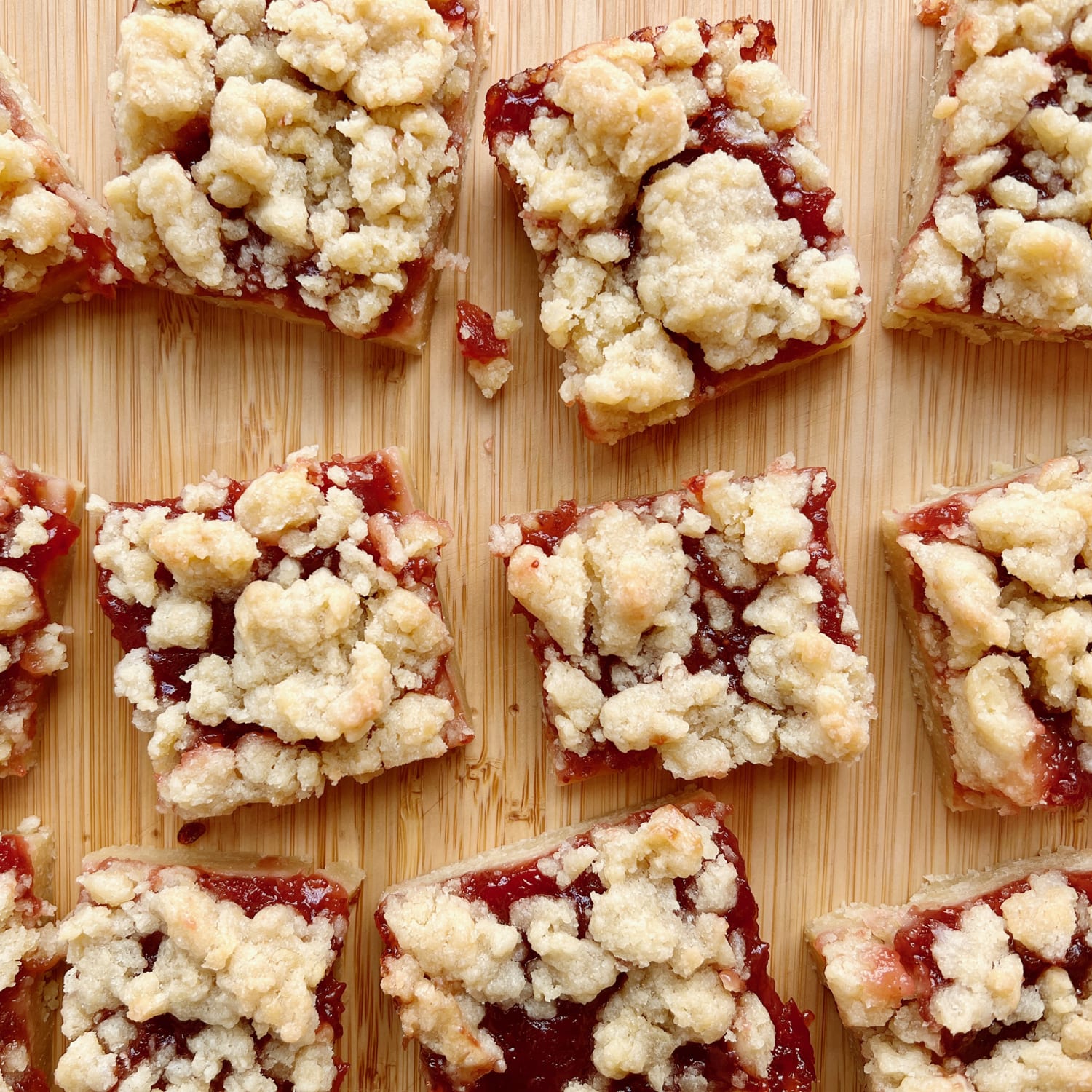 Strawberry crumble bars store