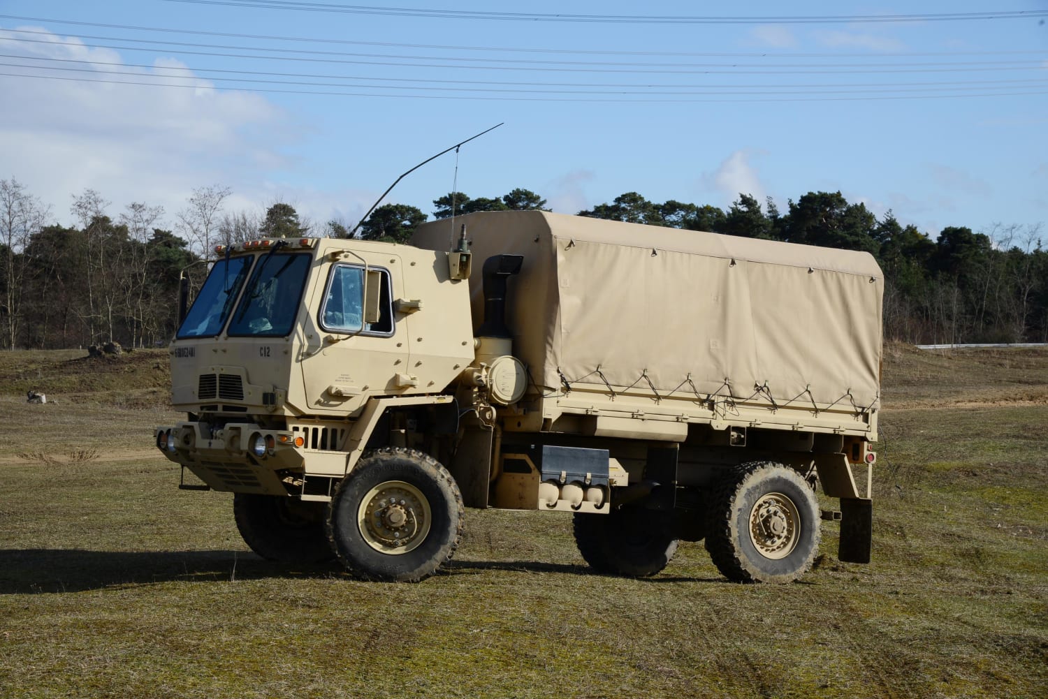 Military Troop Transport Truck