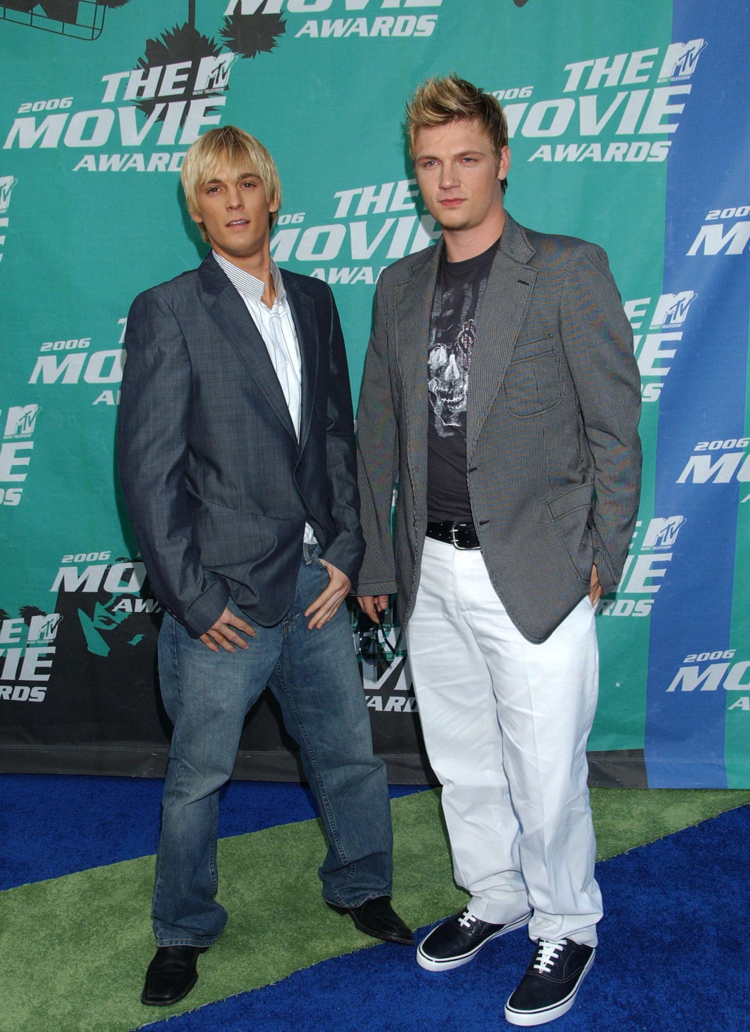 Nick Carter And Aaron Carter The Backstreet Boys Mourned 'Our Little