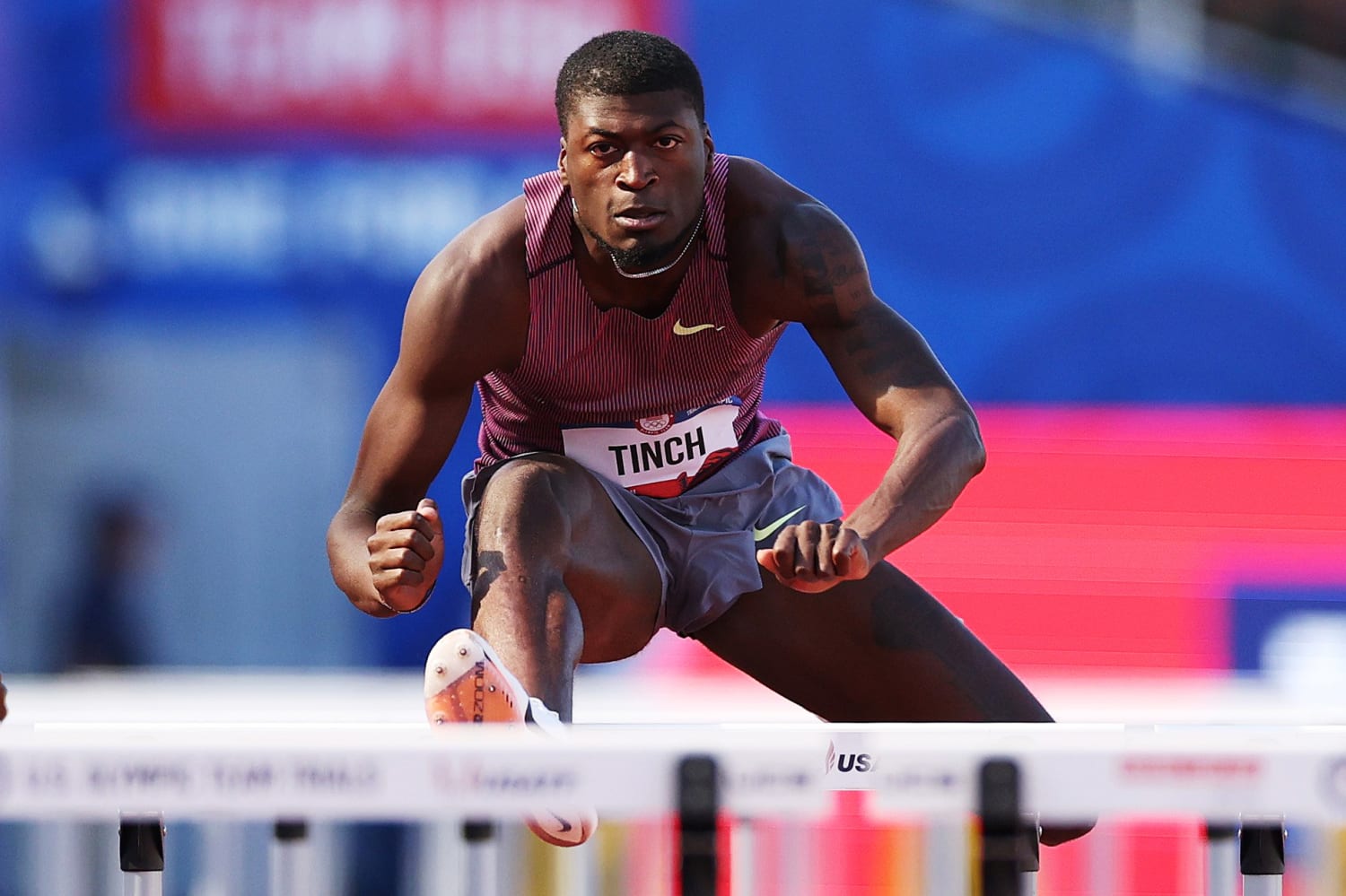 Track And Field Hurdles Olympics