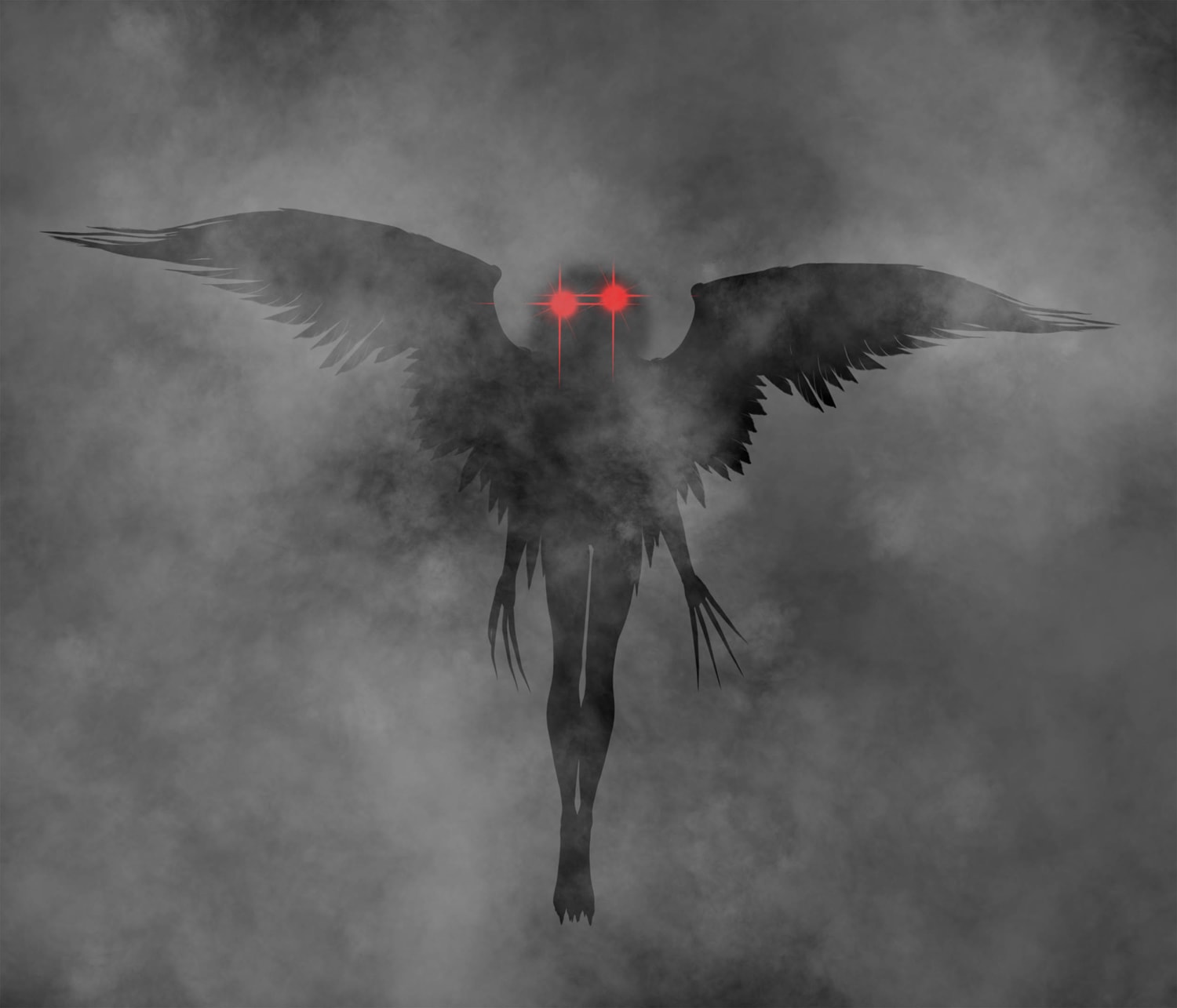 Real Sightings Of Mothman File:Mothman.jpeg Wikimedia Commons
