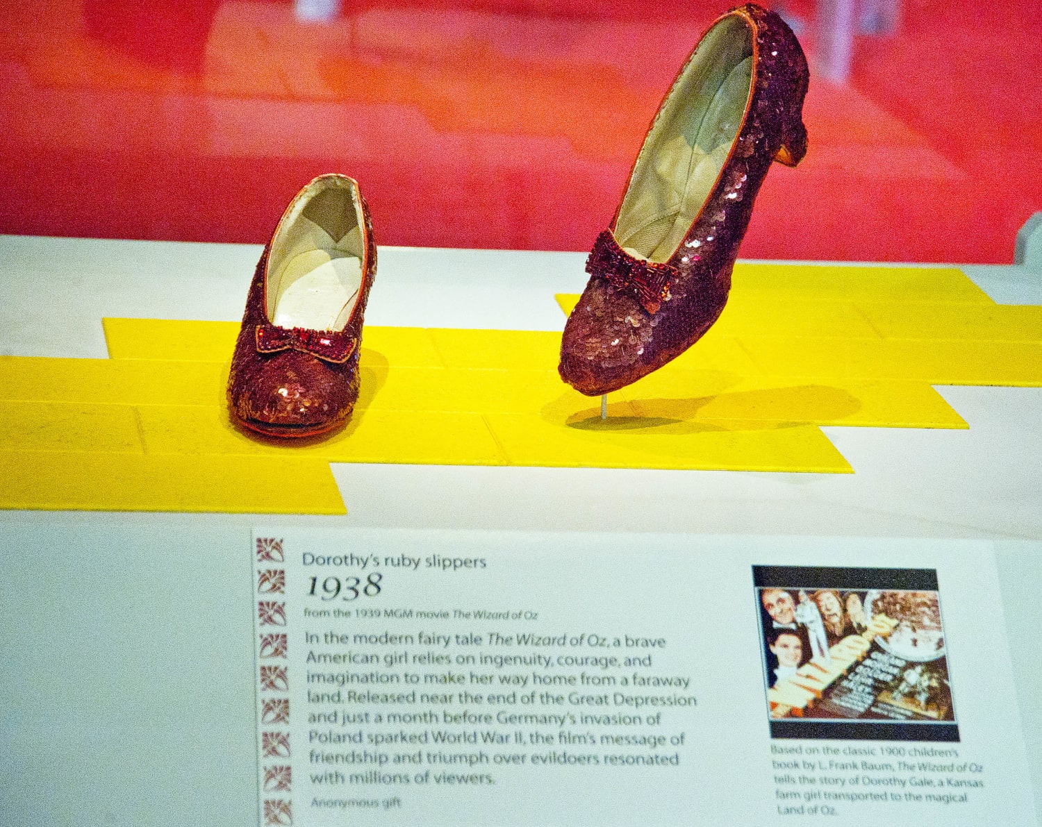 Dorothy red slippers store