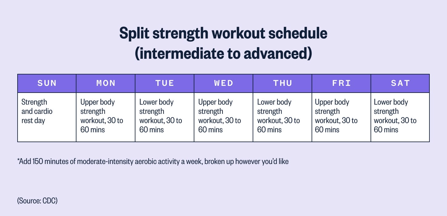 Weekly Gym Schedule