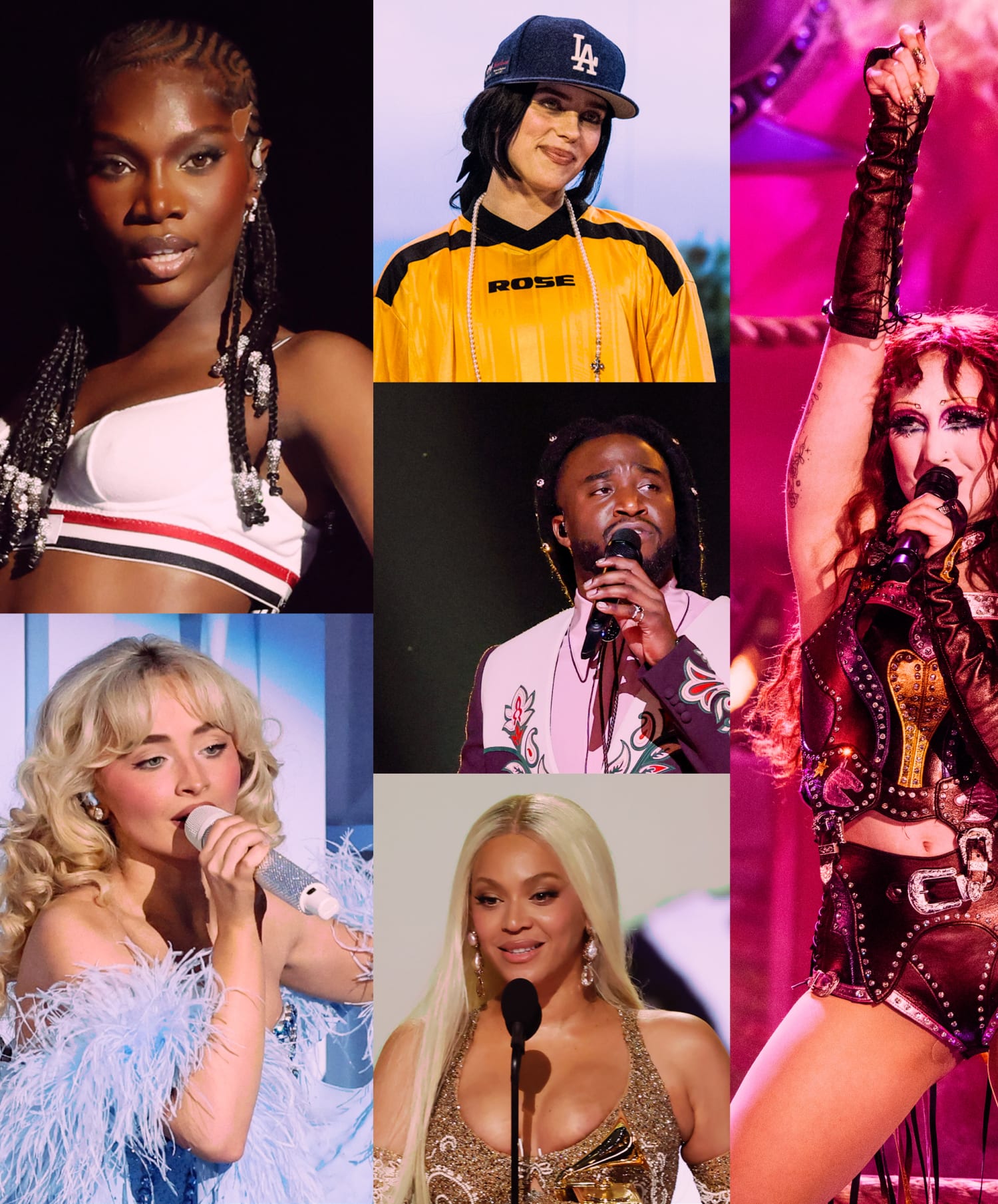 Photos: Grammys red carpet and inside the show as Taylor Swift, Beyoncé ...