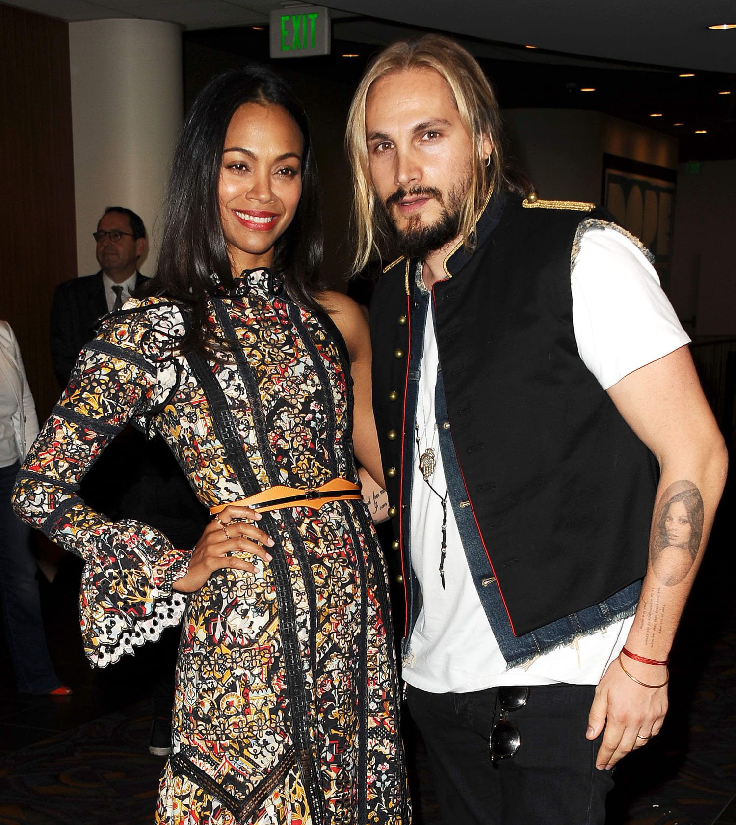 Zoe Saldana Et Son Mari