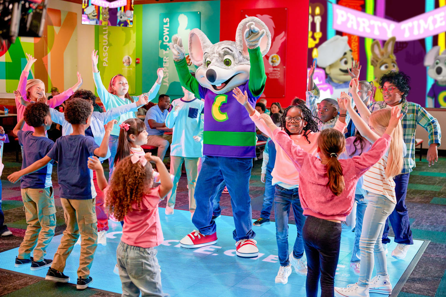 Every Chuck E Cheese Mascot Profile For Chuck E. Cheese