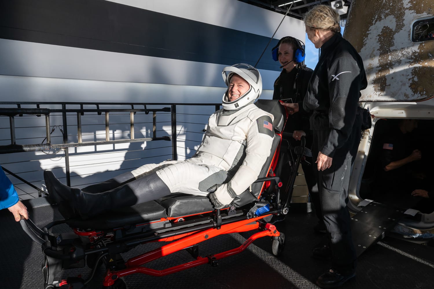 Astronaut Landing Time