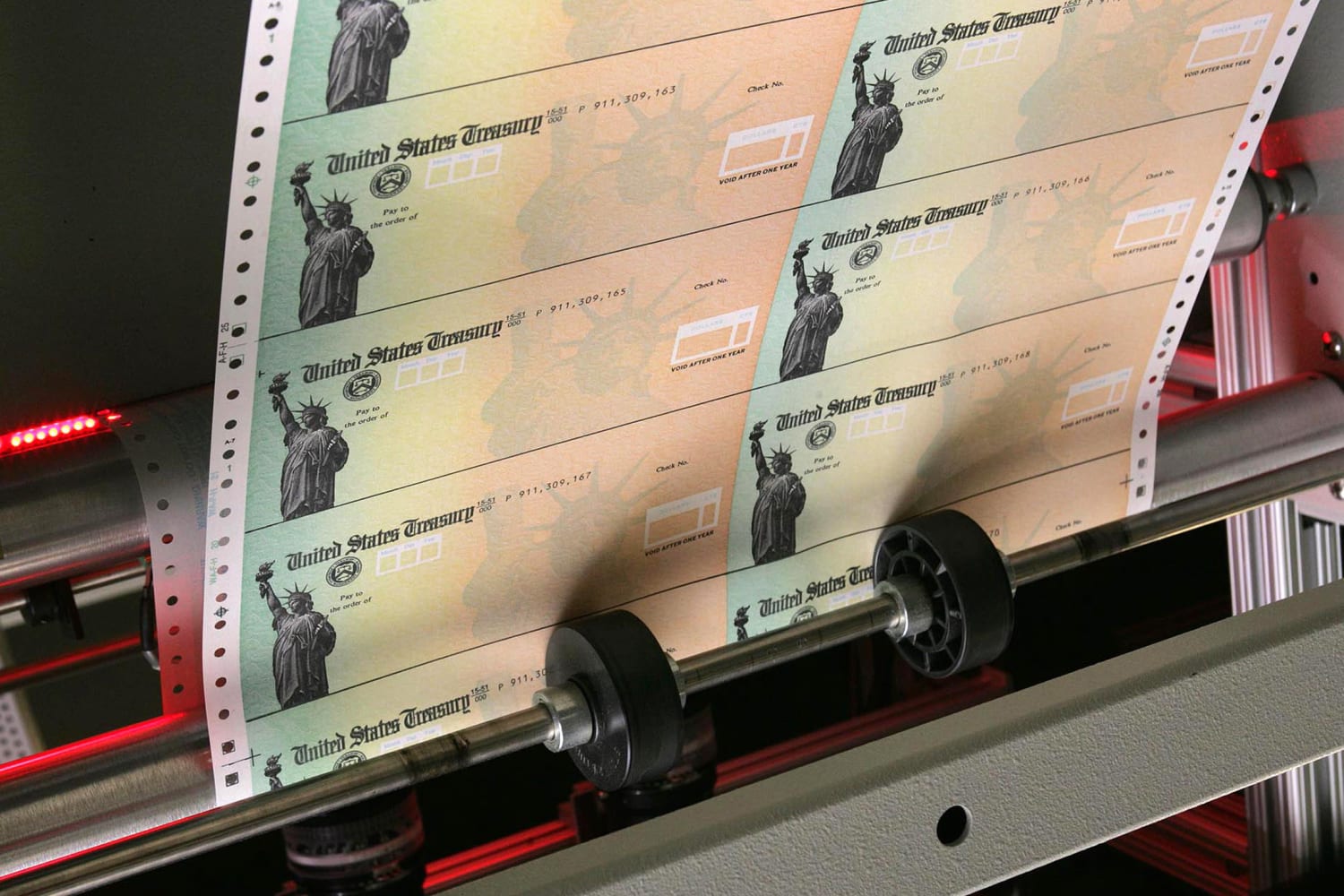 United States Treasury Checks Samples Form I 9 Acceptable Documents