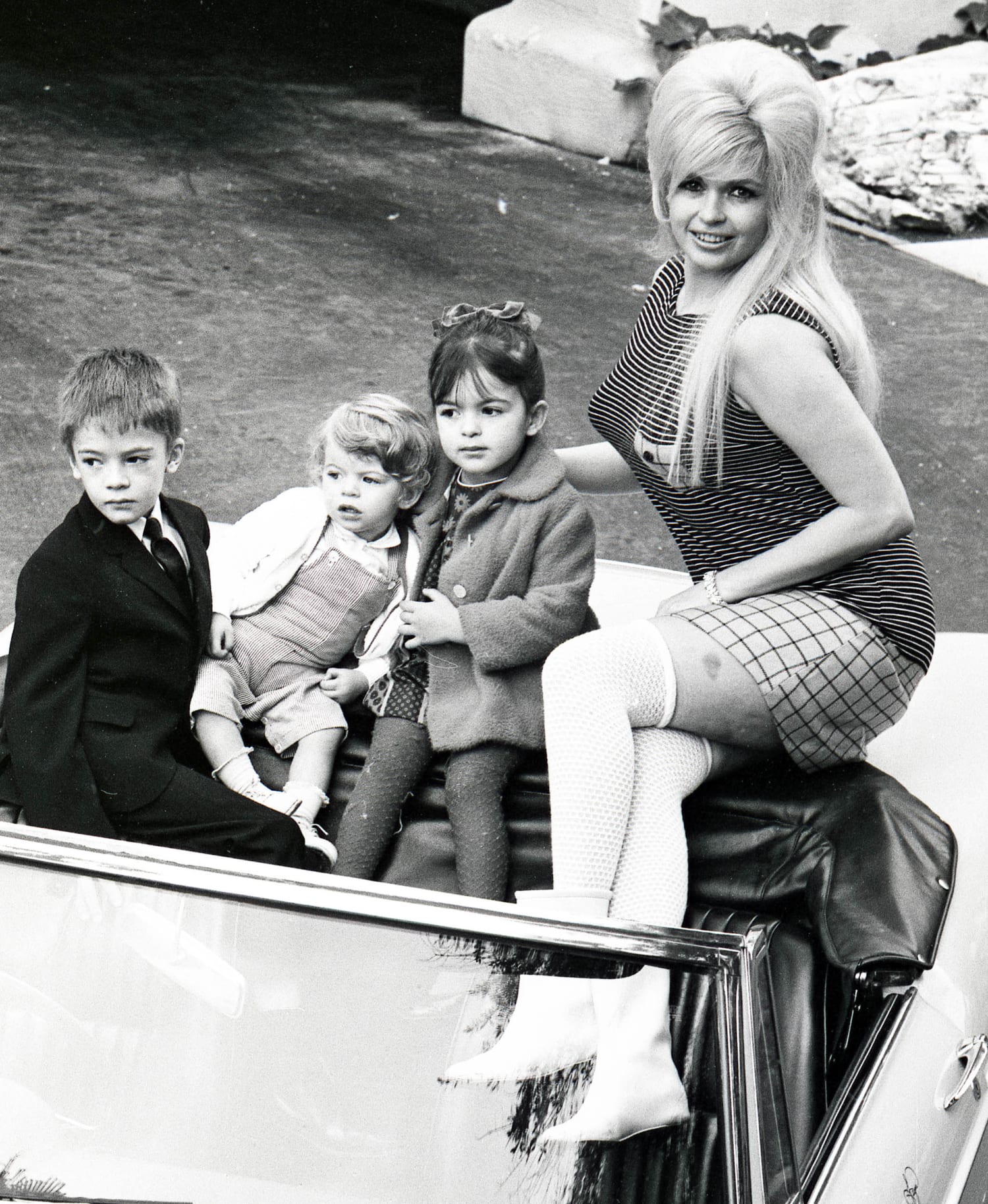 Jayne Mansfield And Her Children Jayne Mansfield