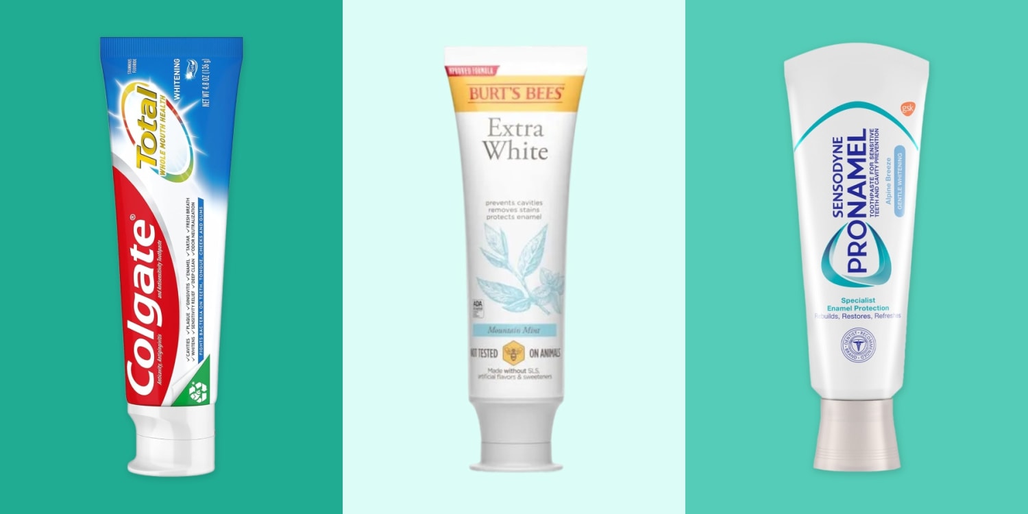 The Best Whitening Toothpastes For Yellow Teeth | NBC Select