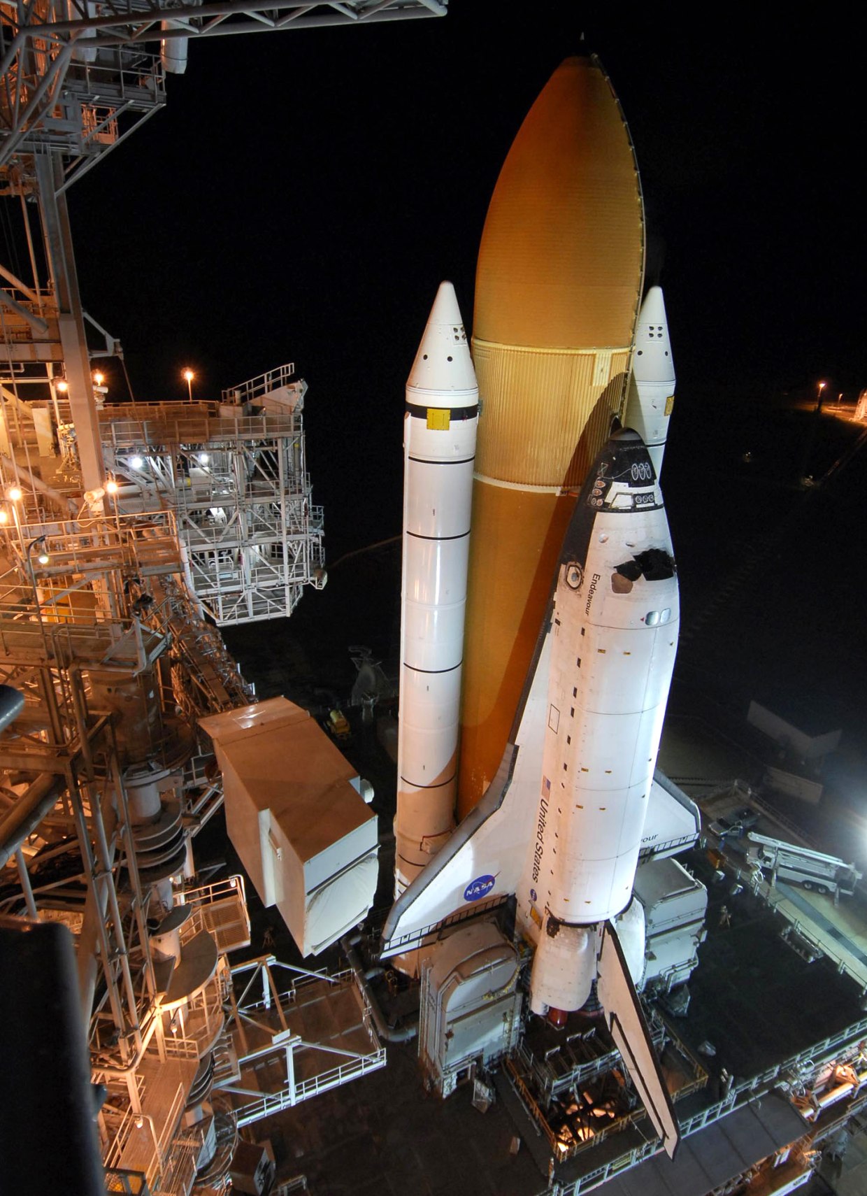 space shuttle launch endeavour