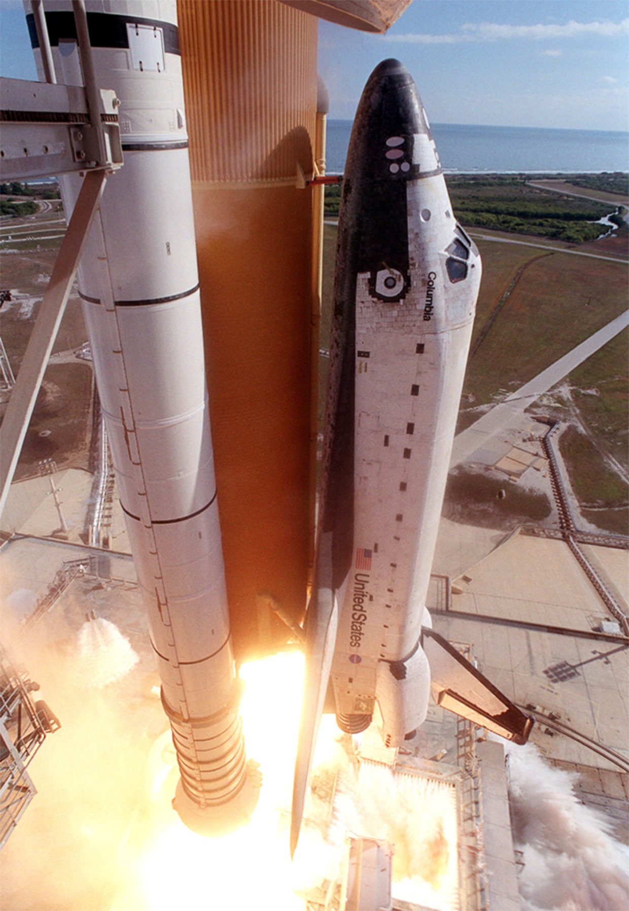 space shuttle detachment