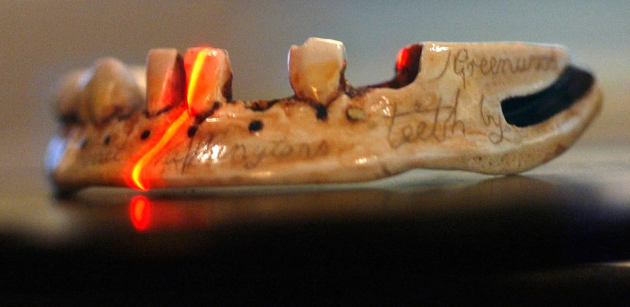 What Are Teeth Made Out Of George Washington