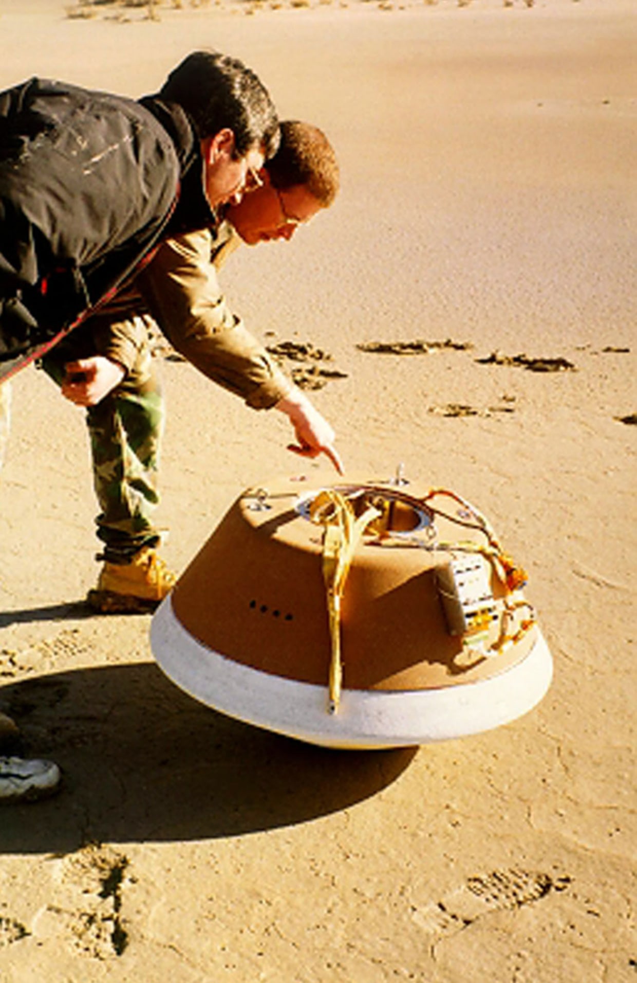 stardust nasa backpack