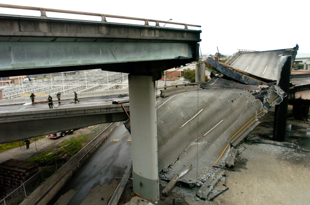 Bay Bridge Collapse UPDATE: Bay Bridge Westbound Lanes Open, Following