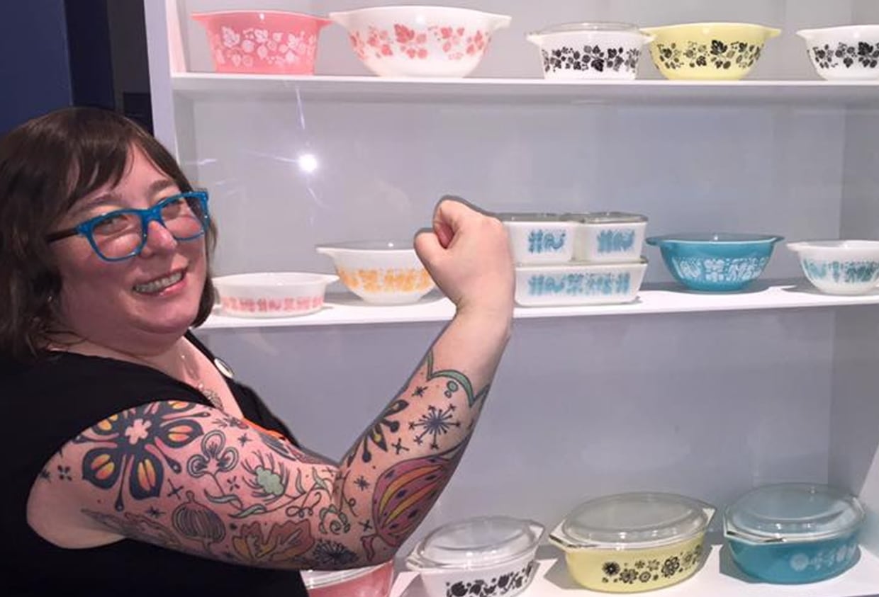 Vintage Pyrex Tattoos