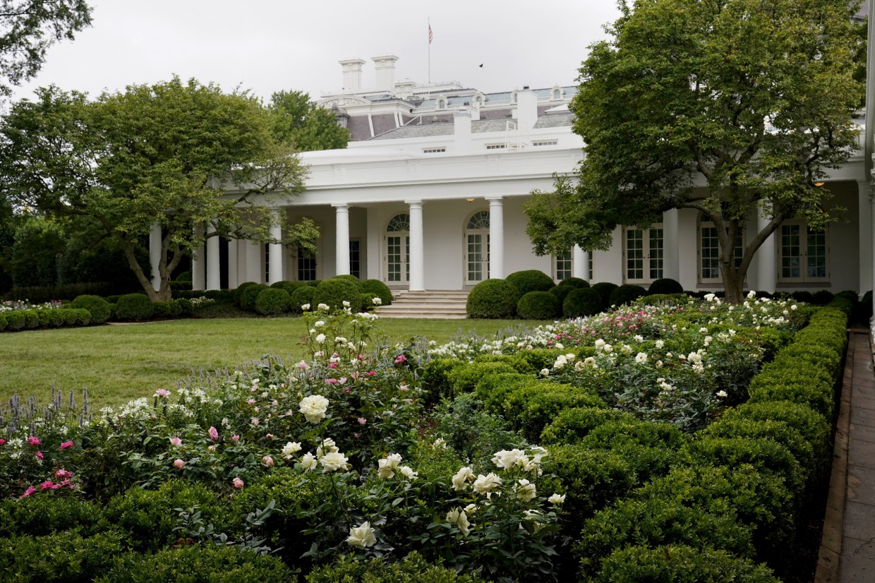 White House Garden 1816