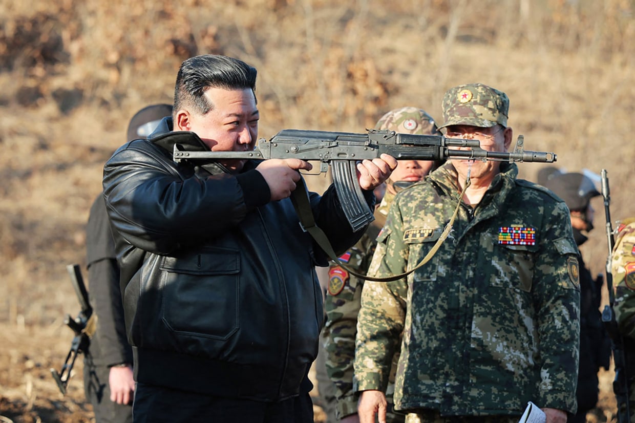 North Koreas Riffles Guns Today