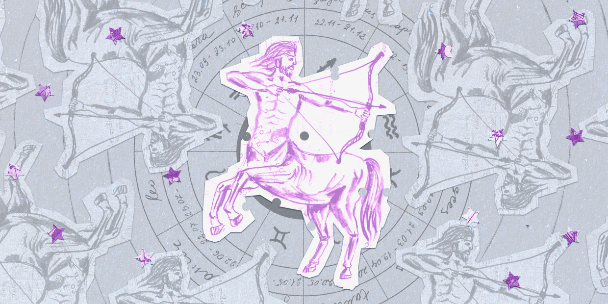 How To Draw Zodiac Sign Sagittarius Step By Step Symbols The
