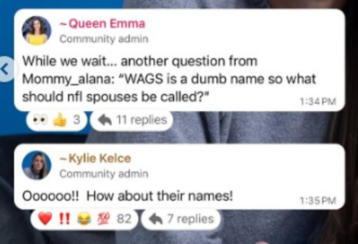 Here’s what Kylie Kelce thinks WAGs should be called – NBC Connecticut