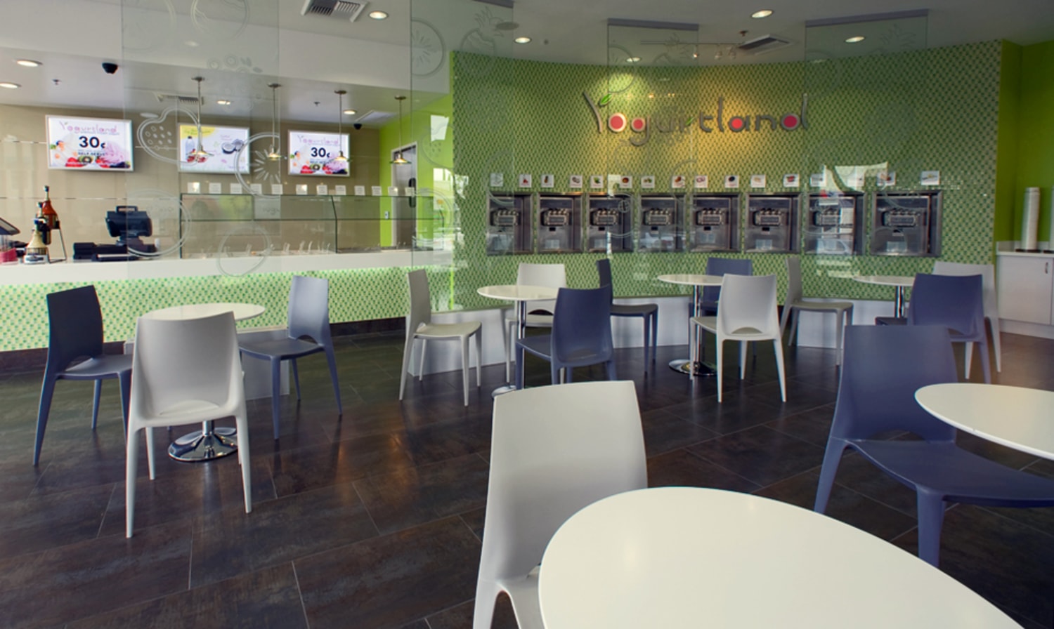 Yogurt Shop Tables