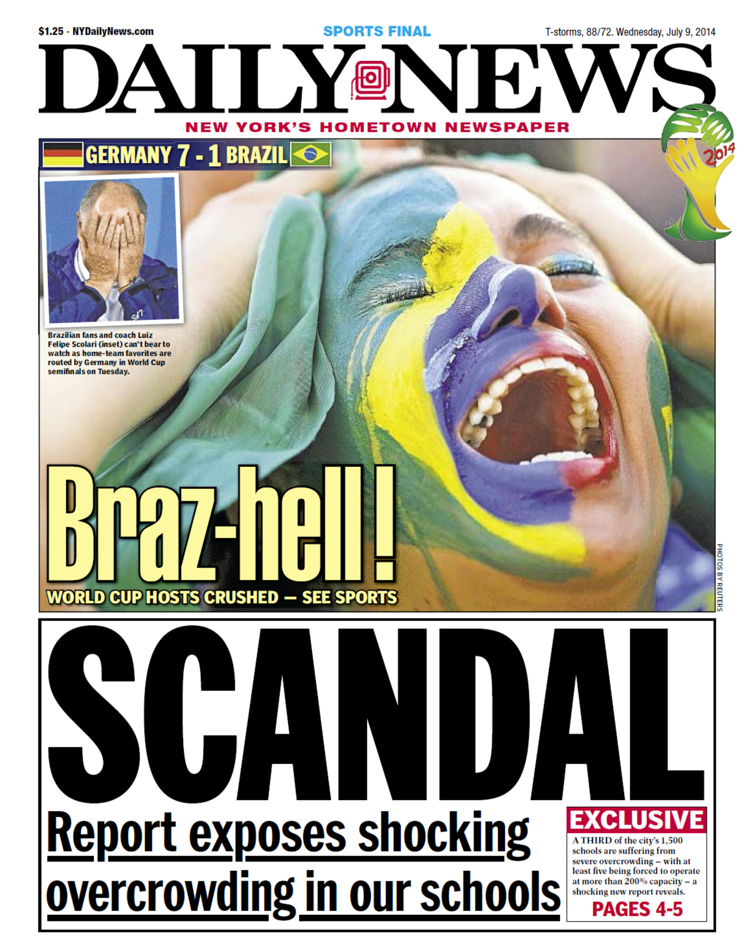 shocking newspaper headlines