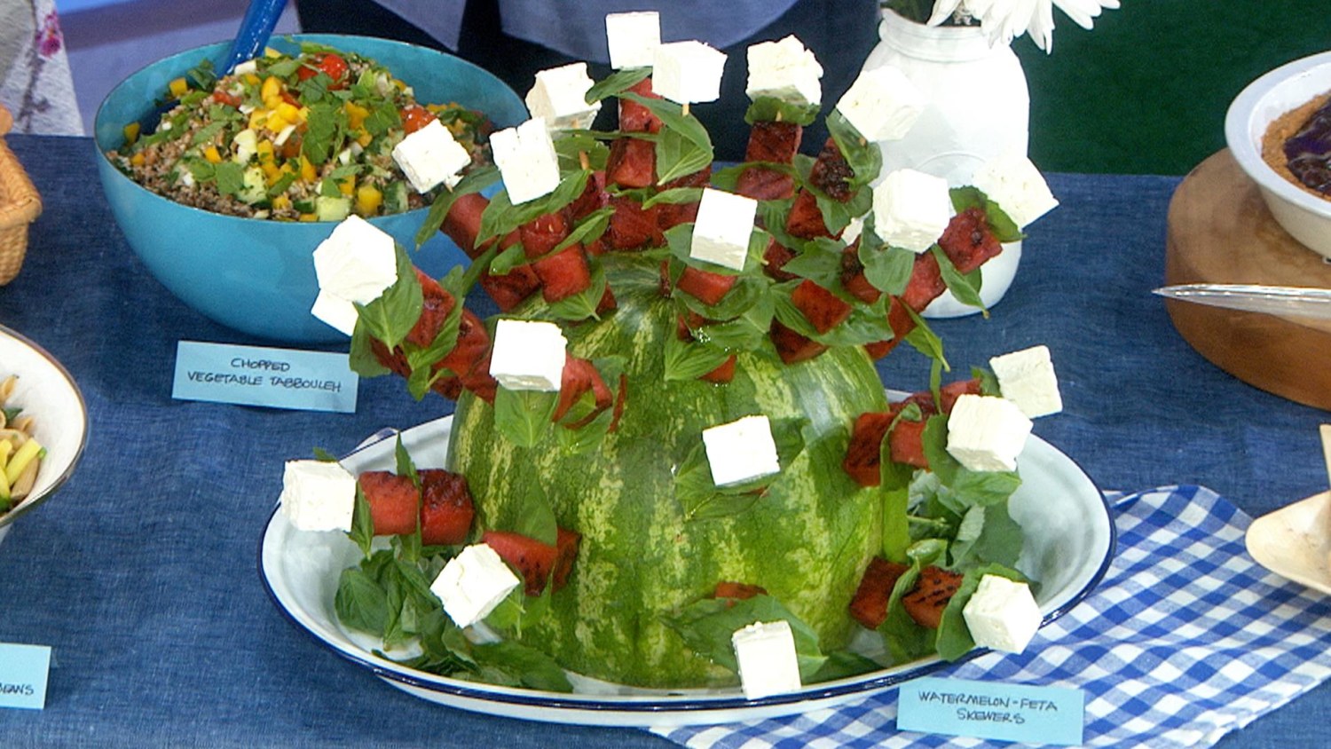 vegetables throw a party