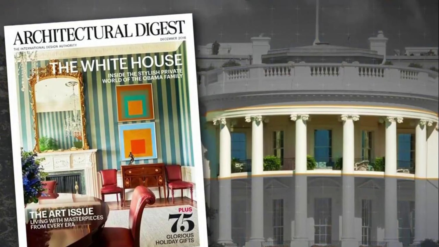 Obama Family White House Inside US President Barack Obama Moves A Sofa