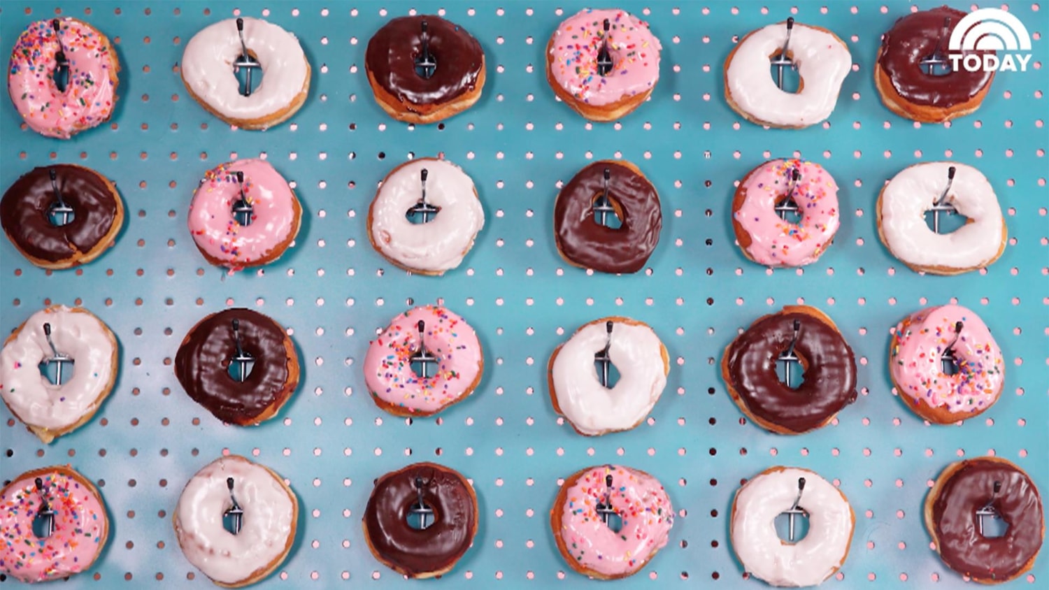 how to make donut pegboard