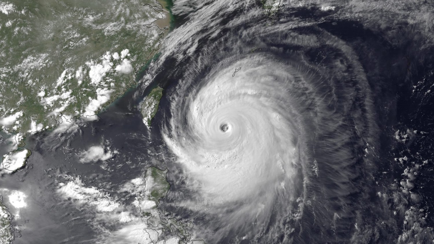 Typhoon From Space Typhoon Khanun Will Bring Dangerous Rainfall To
