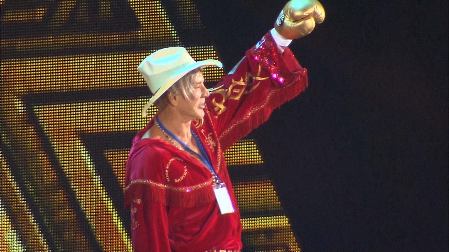 Mickey Rourke 2024 Boxing