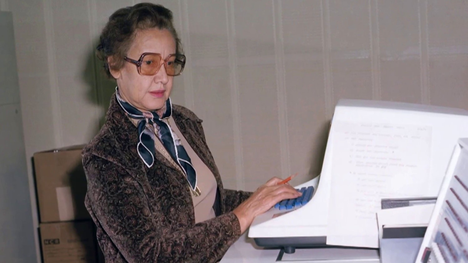 Katherine Johnson Nasa Mathematician Portrayed In Hidden Figures