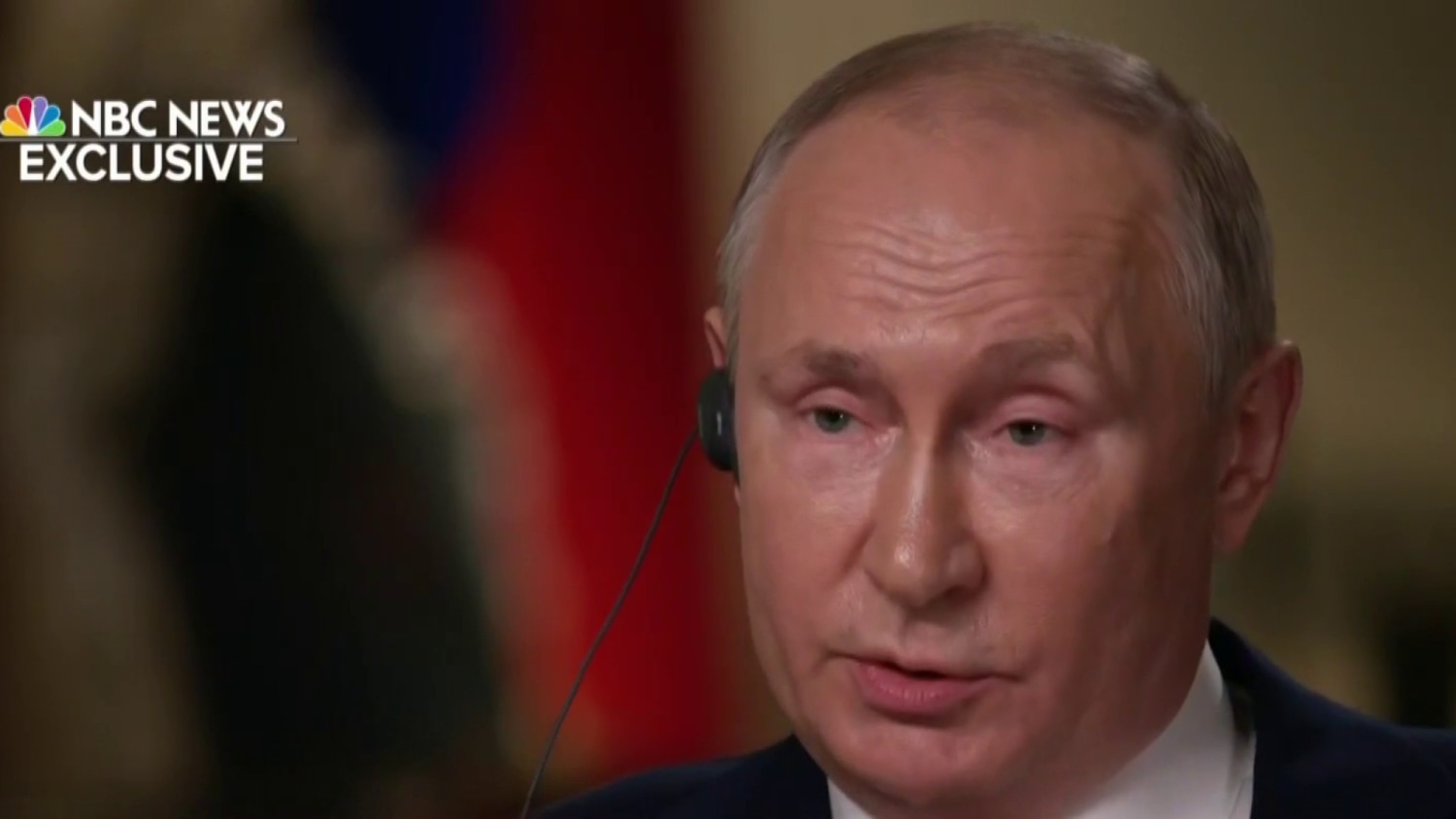 putin laughing interview