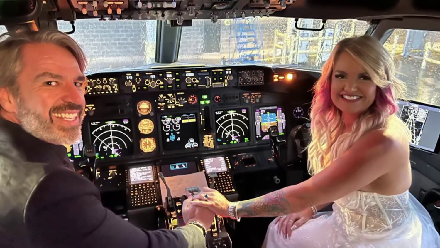 Airplane Pilot Wedding March 2021 News Melbourne Heli