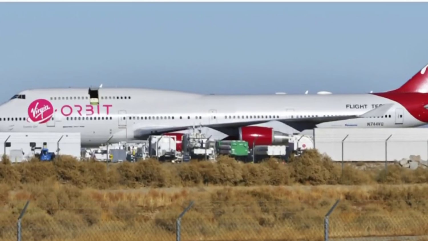 virgin atlantic rocket launch