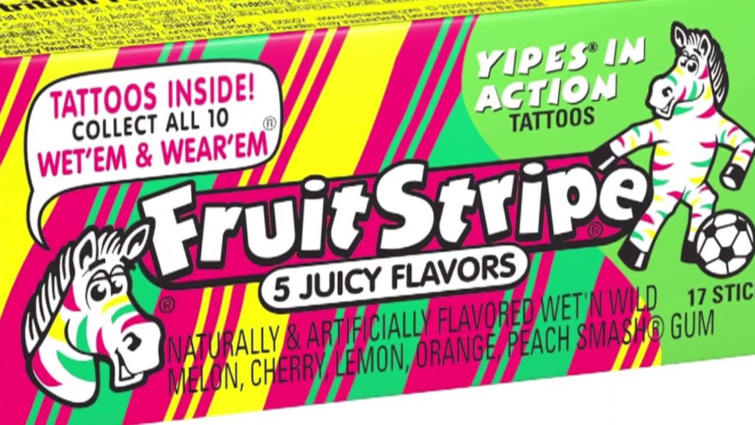 zebra gum
