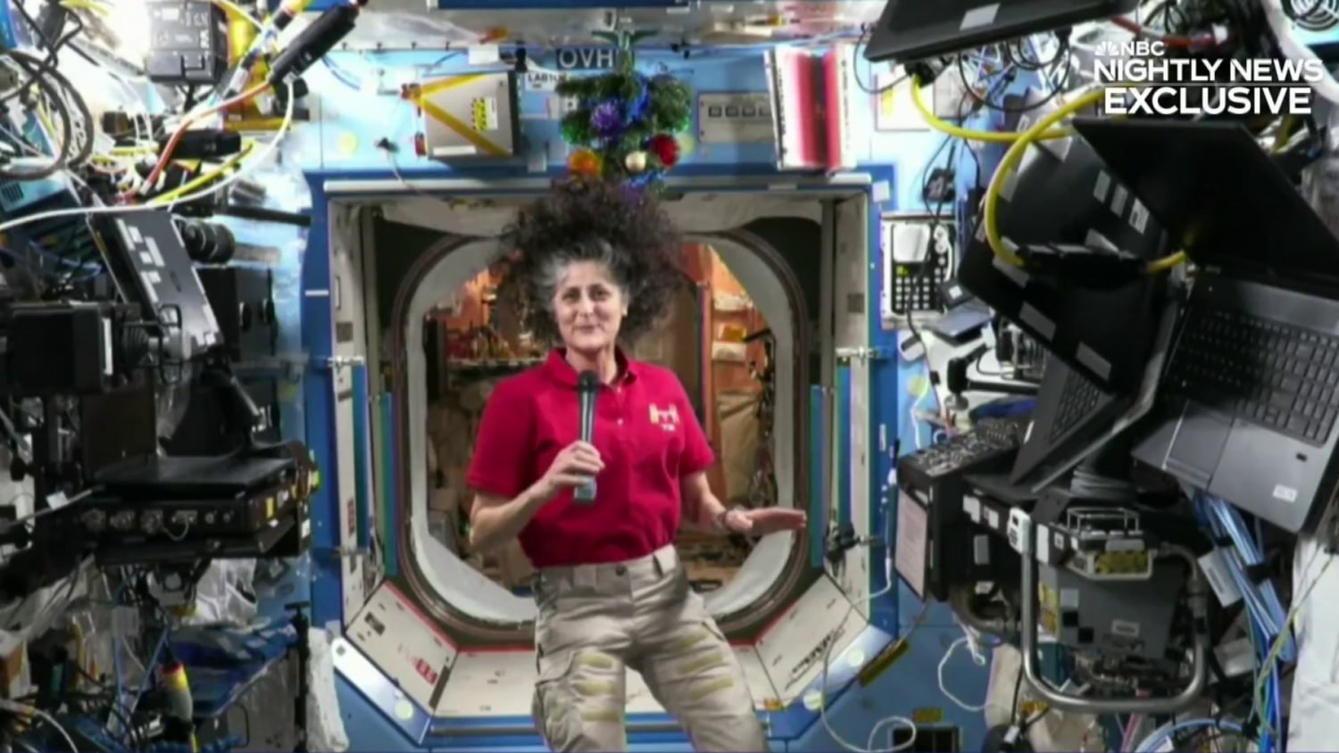 stranded astronauts interview in space