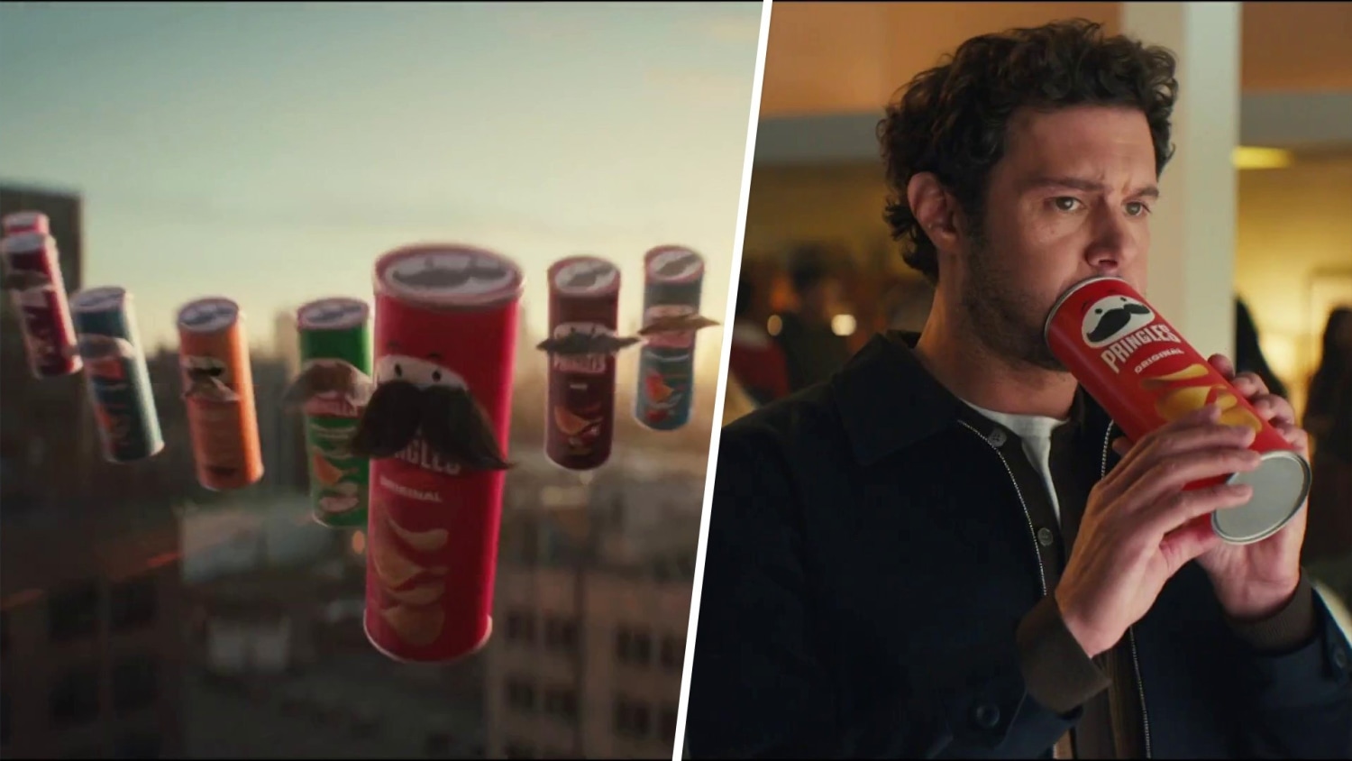 Pringles Commercial Man